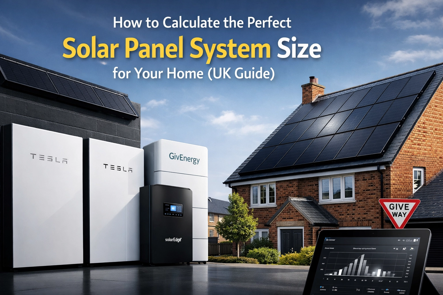 How to Calculate the Perfect Solar Panel System Size for Your Home (UK ...